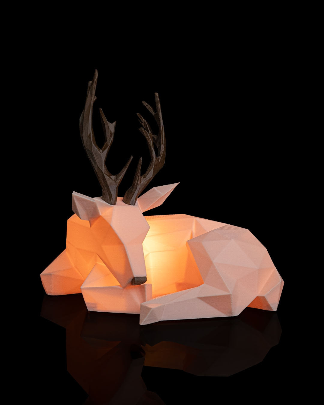 Low Poly Reindeer – 3D Printed Models
